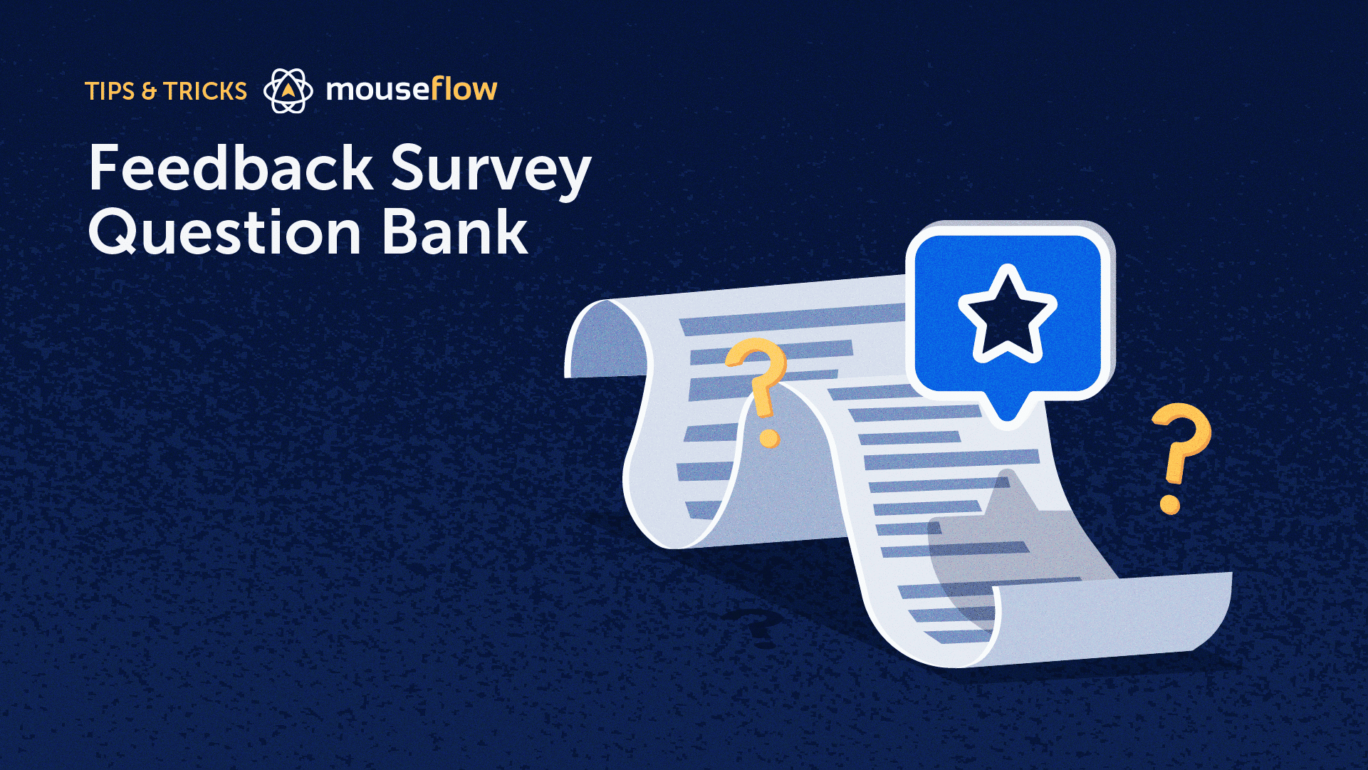 30 Effective Website Feedback Survey Questions | Mouseflow