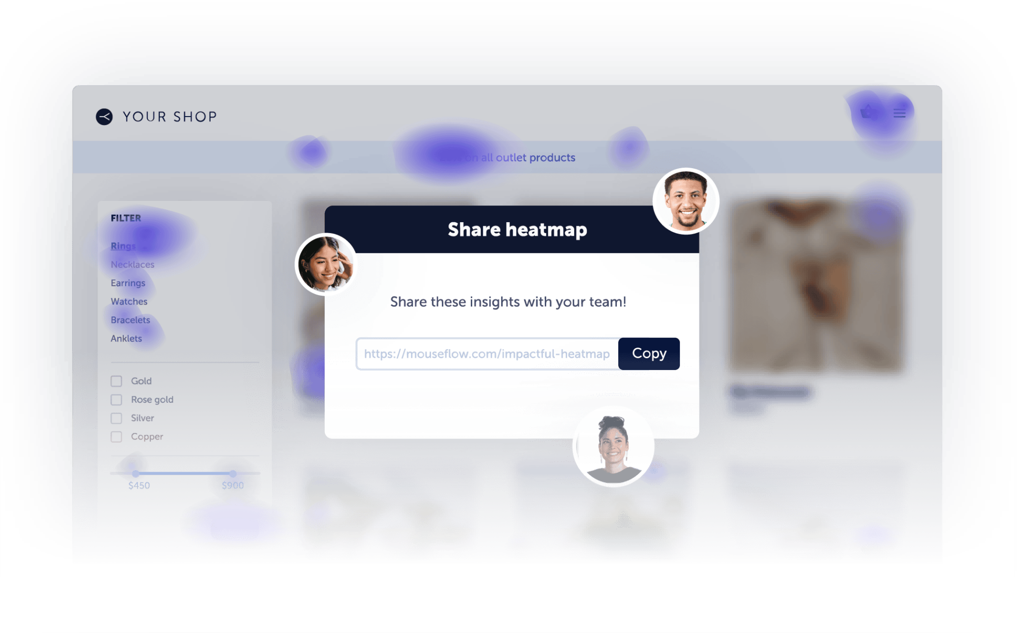 Website Heatmap - Visualization & Analytics Software - Mouseflow