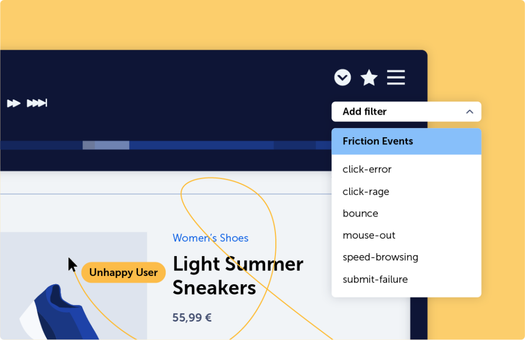 Friction Score | Identify & Reduce Website Friction | Mouseflow