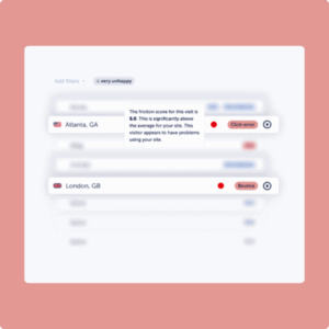 Friction Detection | Identify & Reduce Website Friction | Mouseflow